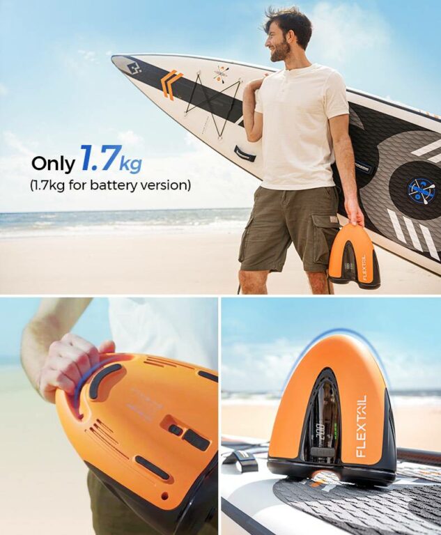 Flextail MAX Rechargeable SUP PUMP (9600mAh / USB-C / 20 PSI) - Whatzsup